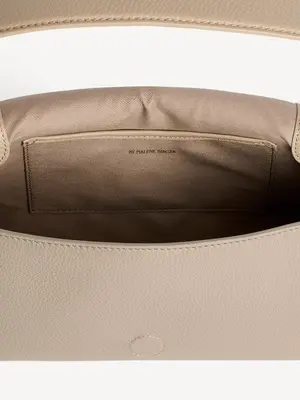 BY MALENE BIRGER Lellie Leather Shoulder Bag - Dune
