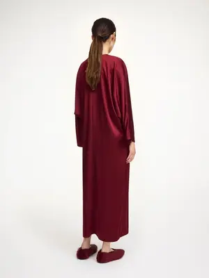 BY MALENE BIRGER Lucina Maxi Dress - Cabernet