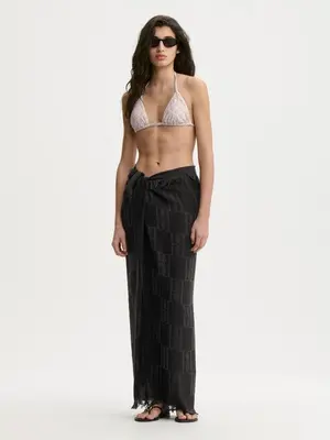 BY MALENE BIRGER Astra Triangle Bikini Top - Feather