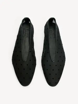 BY MALENE BIRGER Ayda Polka Dot Ballerina Flats