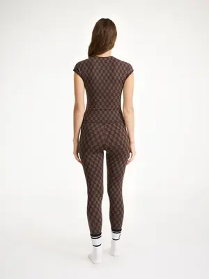 BY MALENE BIRGER Venazia Athletic Top - Dark Mahogany
