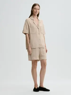 BY MALENE BIRGER Nanna Short-sleeved Shirt With Signature Flower Print