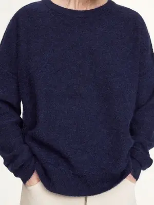 BY MALENE BIRGER Biagiorms Sweater - Night Sky
