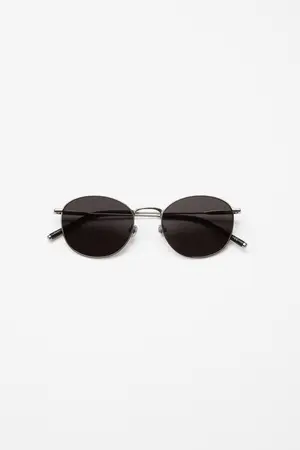 HOUSE OF DAGMAR Rounded Sunglasses - Silver