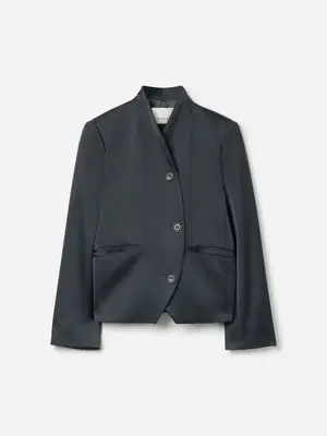 HOUSE OF DAGMAR Short Curved Jacket Duchesse
