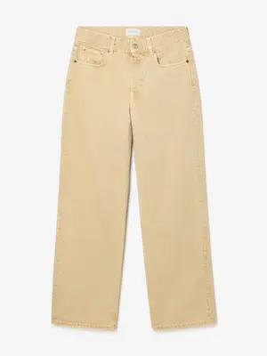 HOUSE OF DAGMAR Cropped Straight Leg Jeans