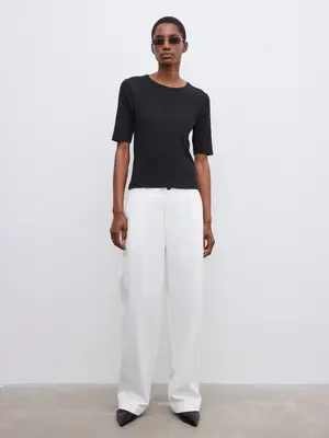 House Of Dagmar Slim Fit T-shirts For Women