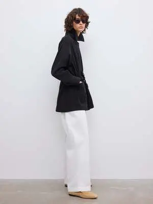 HOUSE OF DAGMAR Field Jacket - Washed Black