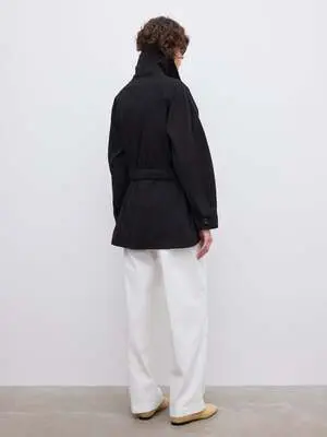 HOUSE OF DAGMAR Field Jacket - Washed Black