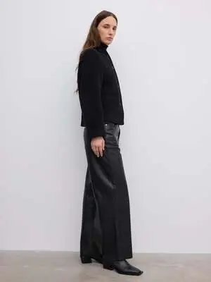 HOUSE OF DAGMAR Wool Tailored Short Jacket