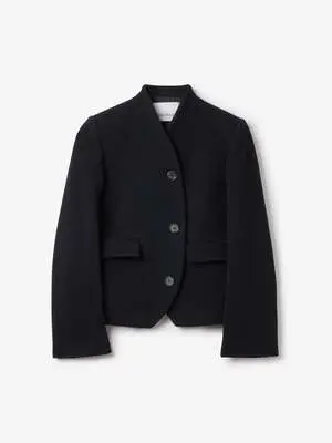 HOUSE OF DAGMAR Wool Tailored Short Jacket