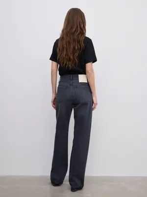 HOUSE OF DAGMAR Loose Fit Wide Leg Jeans