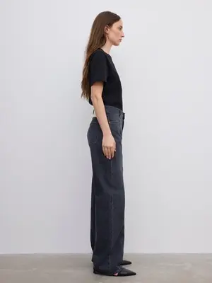 HOUSE OF DAGMAR Loose Fit Wide Leg Jeans