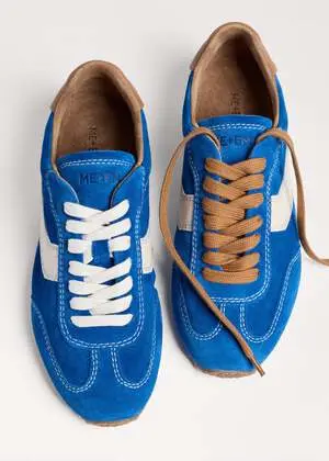 ME+EM Retro Runner Sneaker - Blue Multi