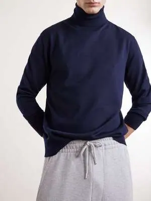 Dries Van Noten Merino Wool Turtleneck Sweater