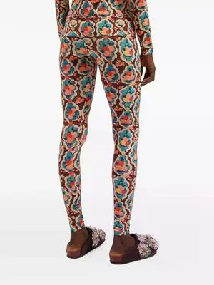 La DoubleJ Floral-print Leggings
