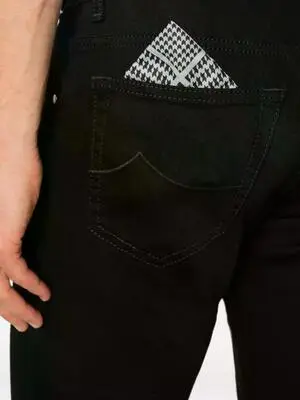 Jacob Cohen Logo-patch Slim-fit Jeans