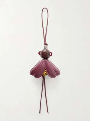 Loewe Bloombee Leather Bag Charm