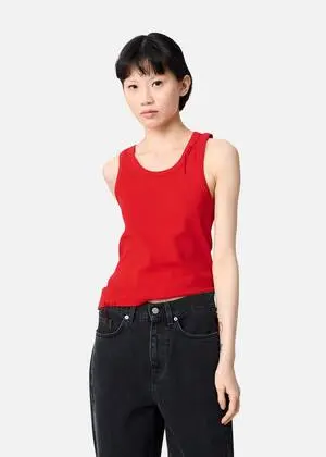 Axel Arigato Traced Tank Top - Bright Red