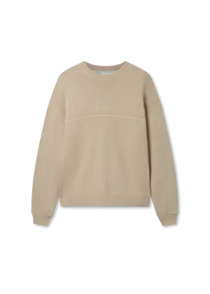 Axel Arigato Gens Washed Organic Cotton Sweatshirt - Dark Beige