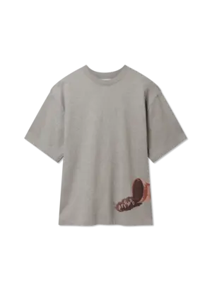 Axel Arigato Fallen T-Shirt Grey Melange