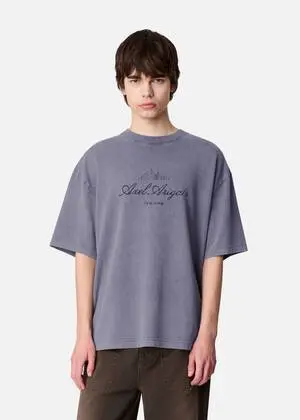 Axel Arigato Nyc Washed Sky T-shirt