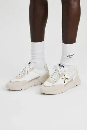 Axel Arigato Genesis B Bird Runner Sneakers - White,beige