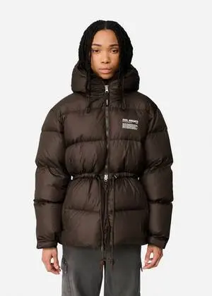 Axel Arigato Rhode Quilted Down Jacket - Dark Brown