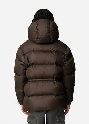 Axel Arigato Rhode Quilted Down Jacket - Dark Brown