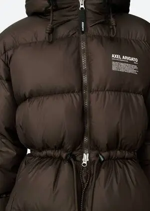 Axel Arigato Rhode Quilted Down Jacket - Dark Brown
