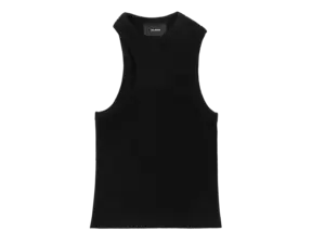 Axel Arigato Script A Scoop Tank Top - Black