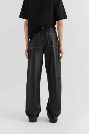 Axel Arigato Spencer Leather Trousers