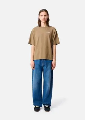 Axel Arigato Honor Washed T-shirt - Cedar Brown