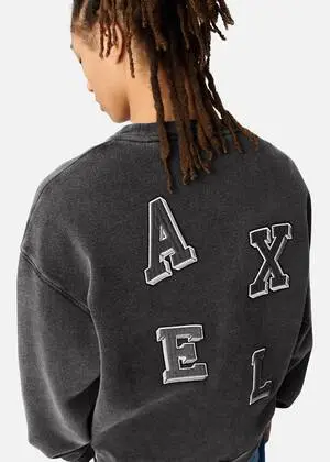 Axel Arigato Typo Light Oversized Sweatshirt