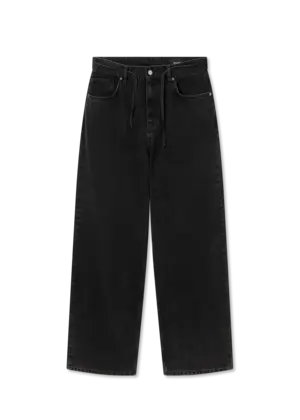 Axel Arigato Relaxed Fit Embroidered Jeans