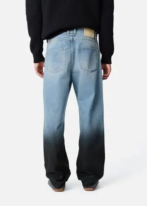 Axel Arigato Zine Coated Jeans - Light Blue