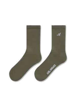 Axel Arigato Signature Socks - Stone Brown