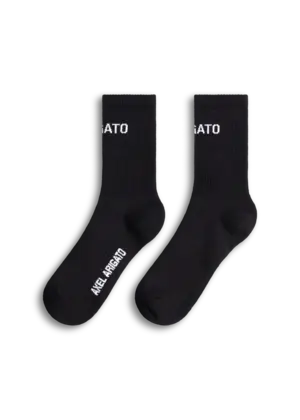 Axel Arigato Logo Crew Socks - Black