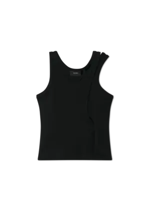 Axel Arigato Rina Layered Tank Top - Black