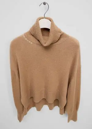 Axel Arigato Maeve Wool-blend Sweater With Embroidered Detail
