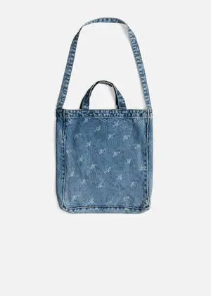 Axel Arigato Dune Script A Denim Tote Bag