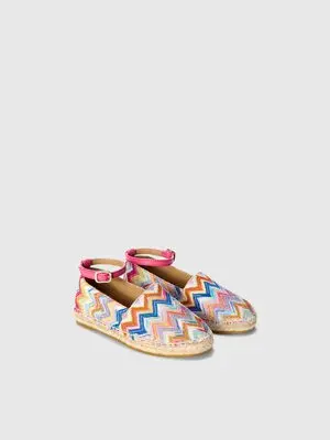 Missoni Espadrilles With Zig Zag Motif