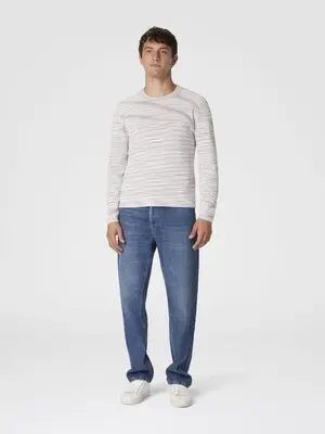Missoni Neck Flamed Cotton Pullover