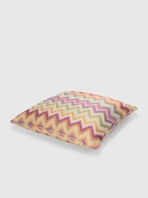 Missoni Blend Cushion 60x60 Cm - Orange Multicoloured