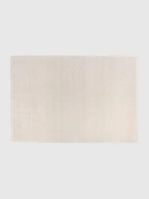 Missoni Chalk 60x90 Cm Cotton Zigzag Bath Mat Brown