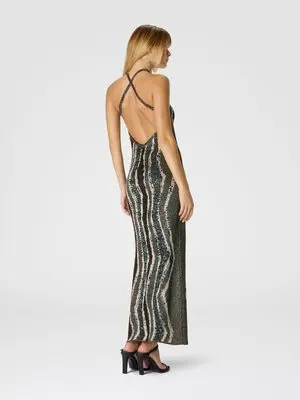 Missoni Long Dress With Wave Pattern