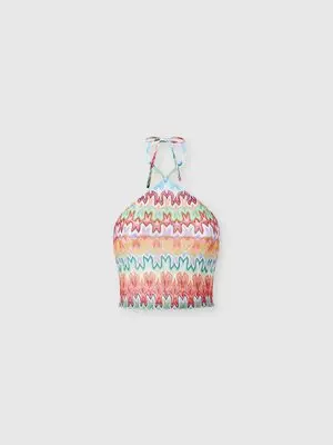Missoni Missoni Halter Neck Top Multicoloured