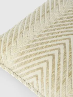 Missoni Ziggy 40x40 Cm Viscose Blend Zigzag Cushion - White