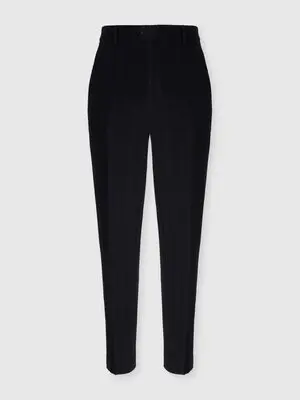 Missoni Straight Pants With Zigzag Pattern - Black