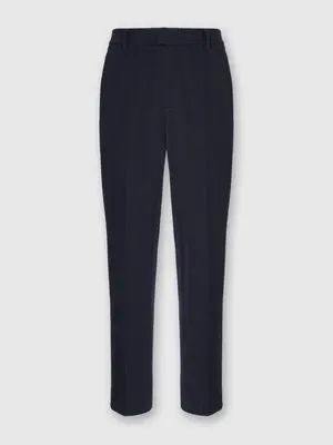 Missoni Straight Pants With Zigzag Pattern - Blue
